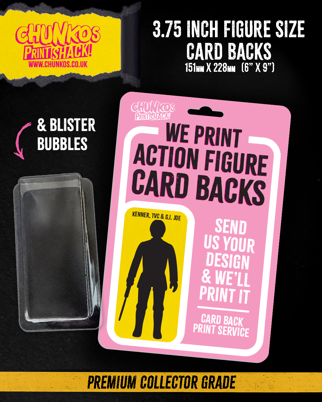 3.75 Inch Action Figure Custom Card Backs – Premium Collector Grade Qu ...