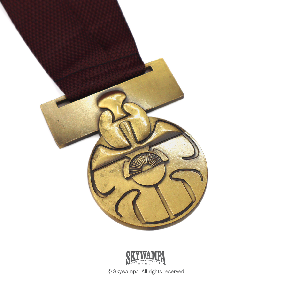Ceremonial Medal - Fully Wearable Metal Prop – Chunkos Print Shack