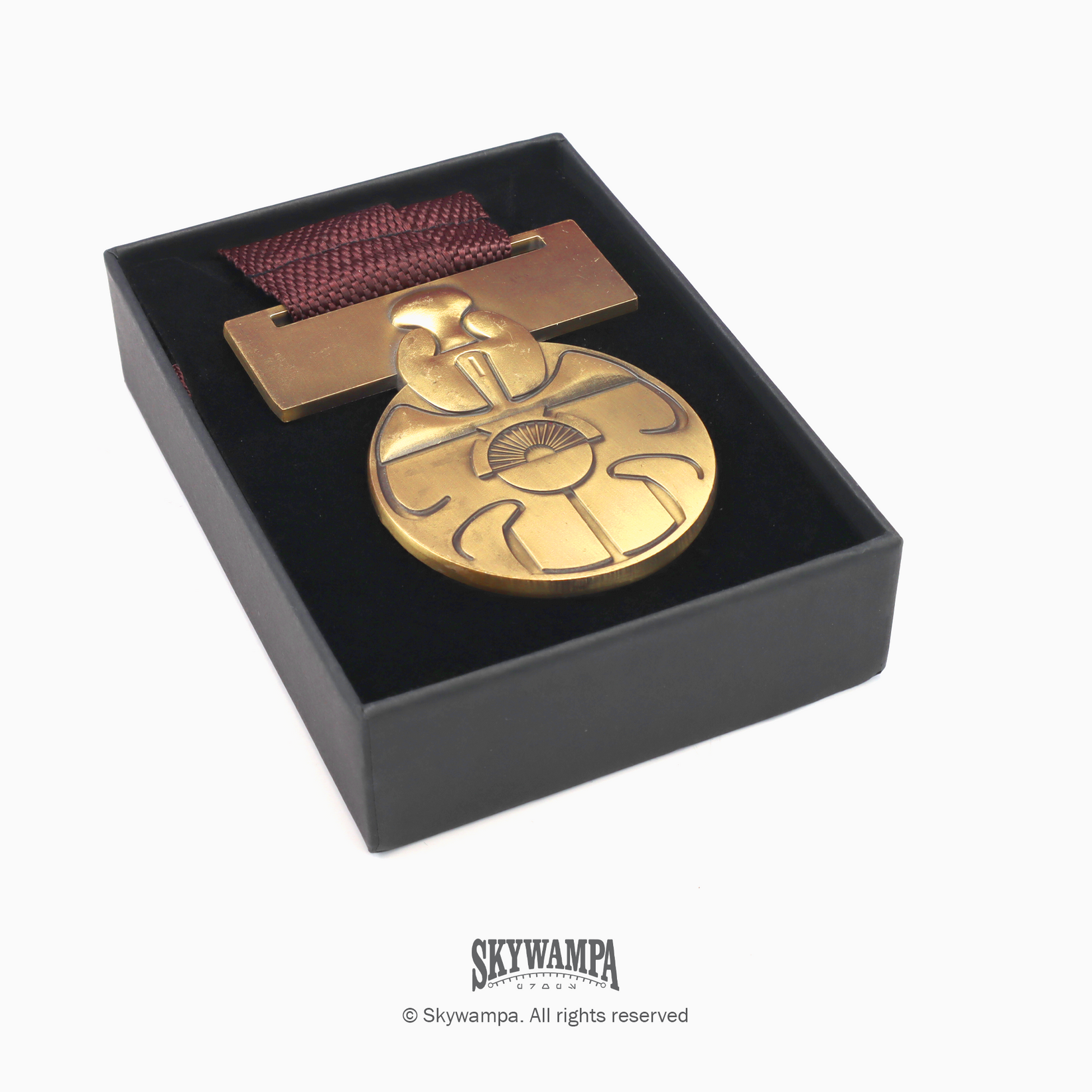 Ceremonial Medal - Fully Wearable Metal Prop – Skywampa
